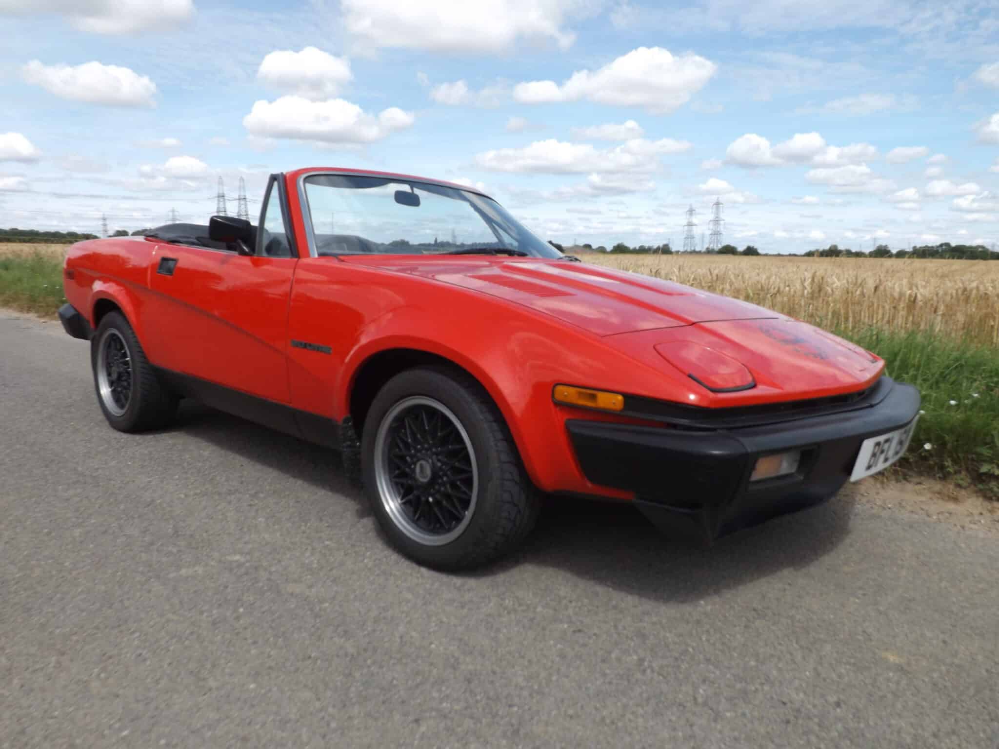 1982 Triumph TR7 Colour Coding - Bridge Classic Cars
