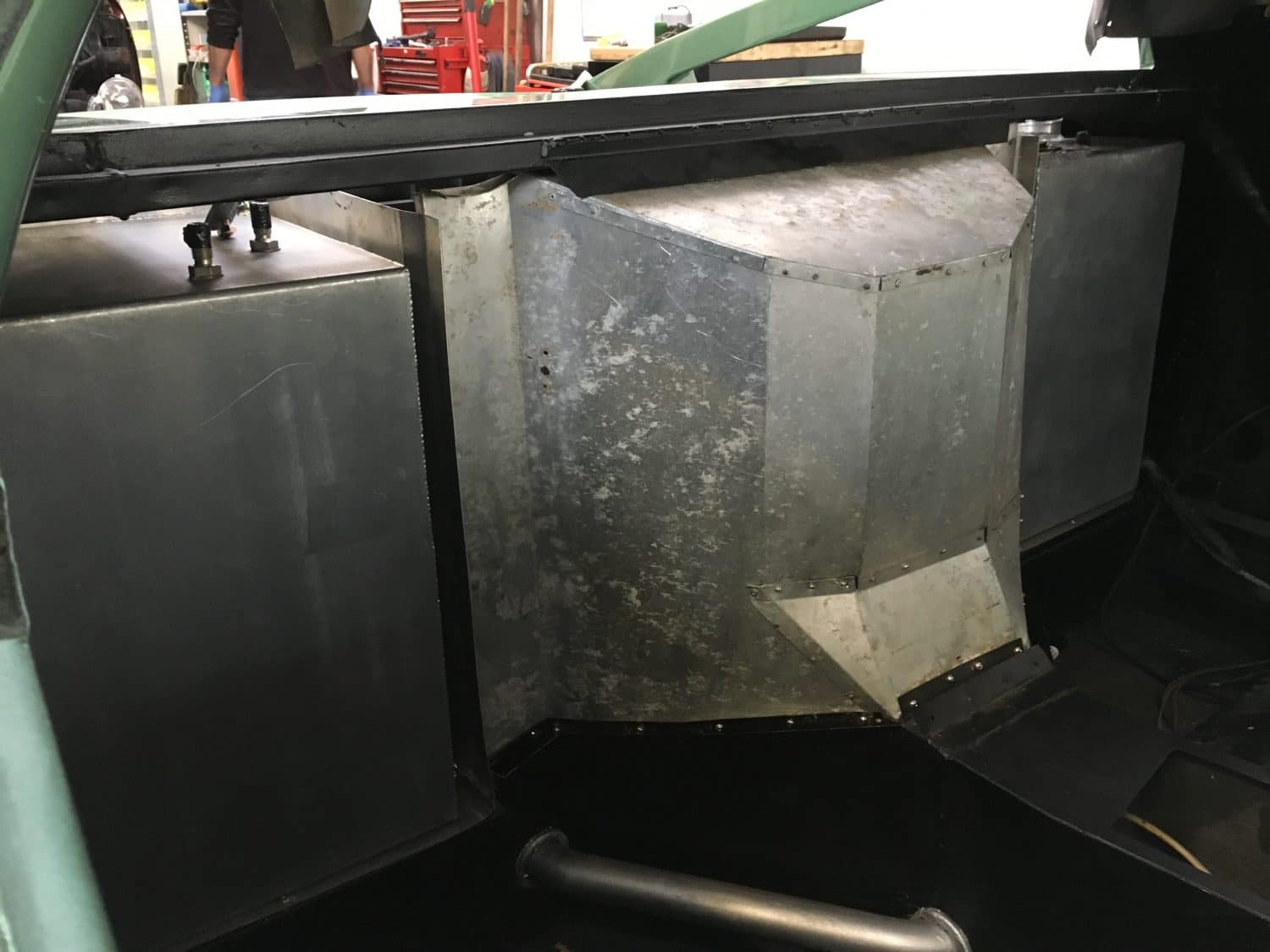 Building the bulkhead - Bridge Classic Cars