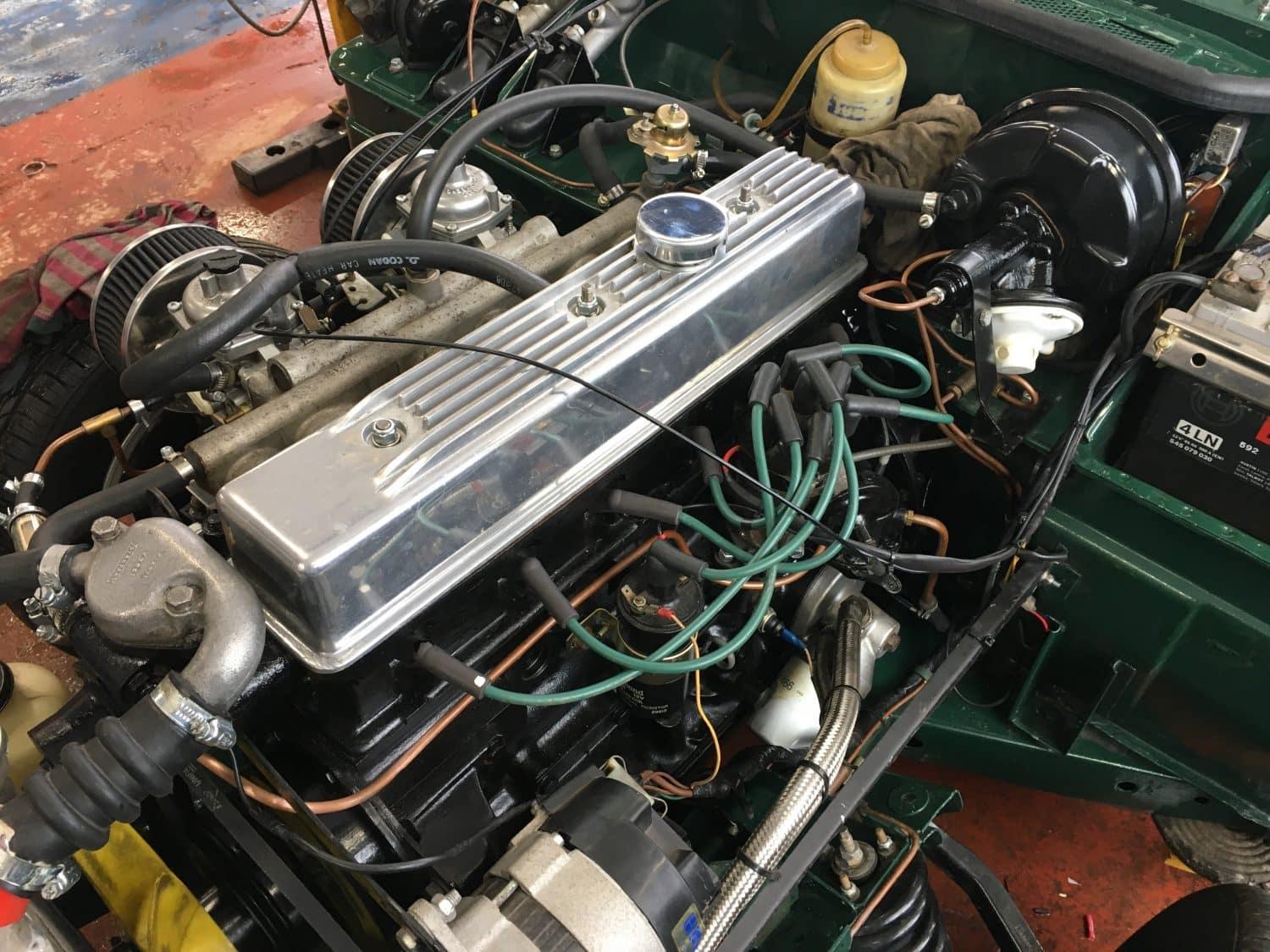 Detailing and refitting the GT6 gearbox - Bridge Classic Cars