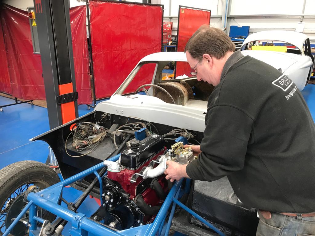 1962 TVR Engine - Re-fit - Bridge Classic Cars : Bridge Classic Cars