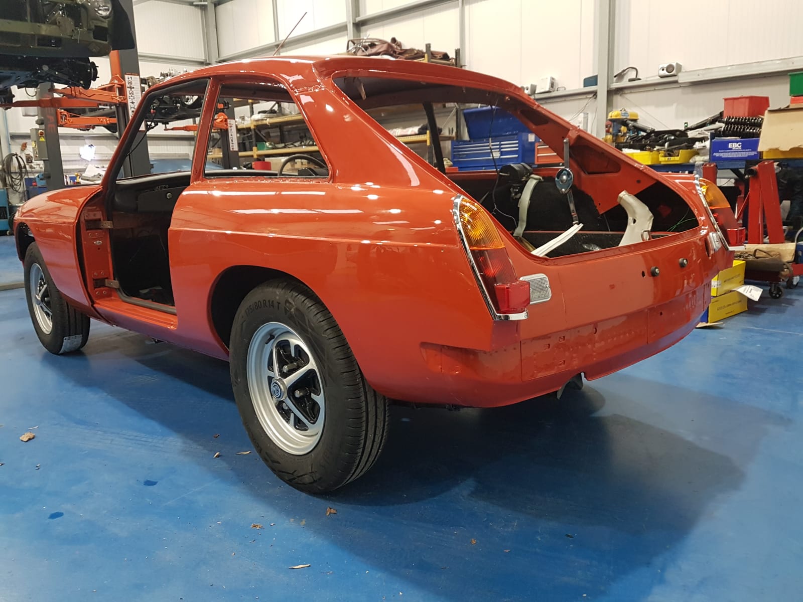 1977 MGBGT Rebuild Progress - Bridge Classic Cars