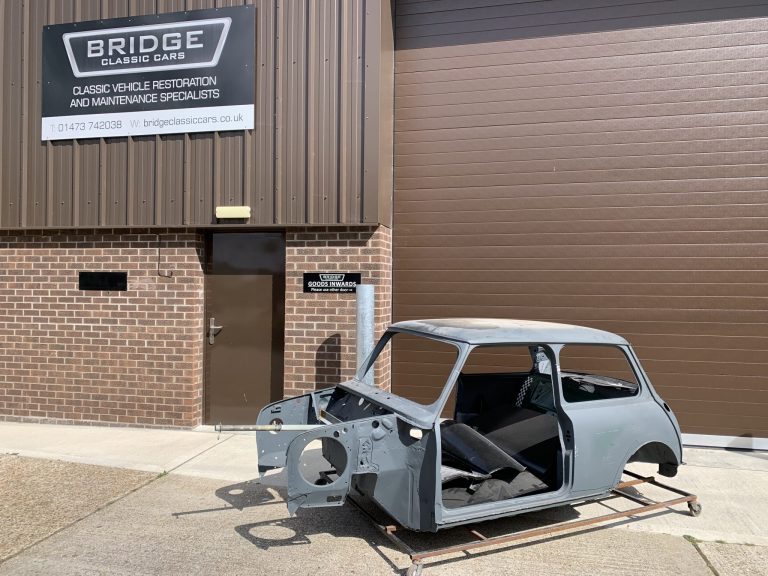 Mini Body Shell Restoration - Bridge Classic Cars