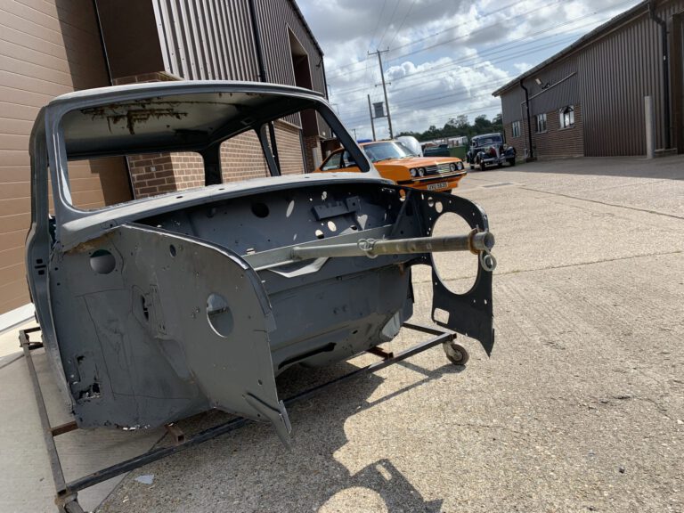 Mini Body Shell Restoration - Bridge Classic Cars