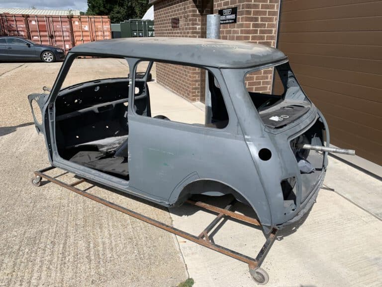Mini Body Shell Restoration - Bridge Classic Cars