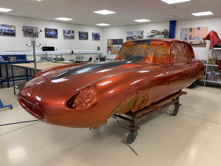 Templating the Race Car windows - Bridge Classic Cars