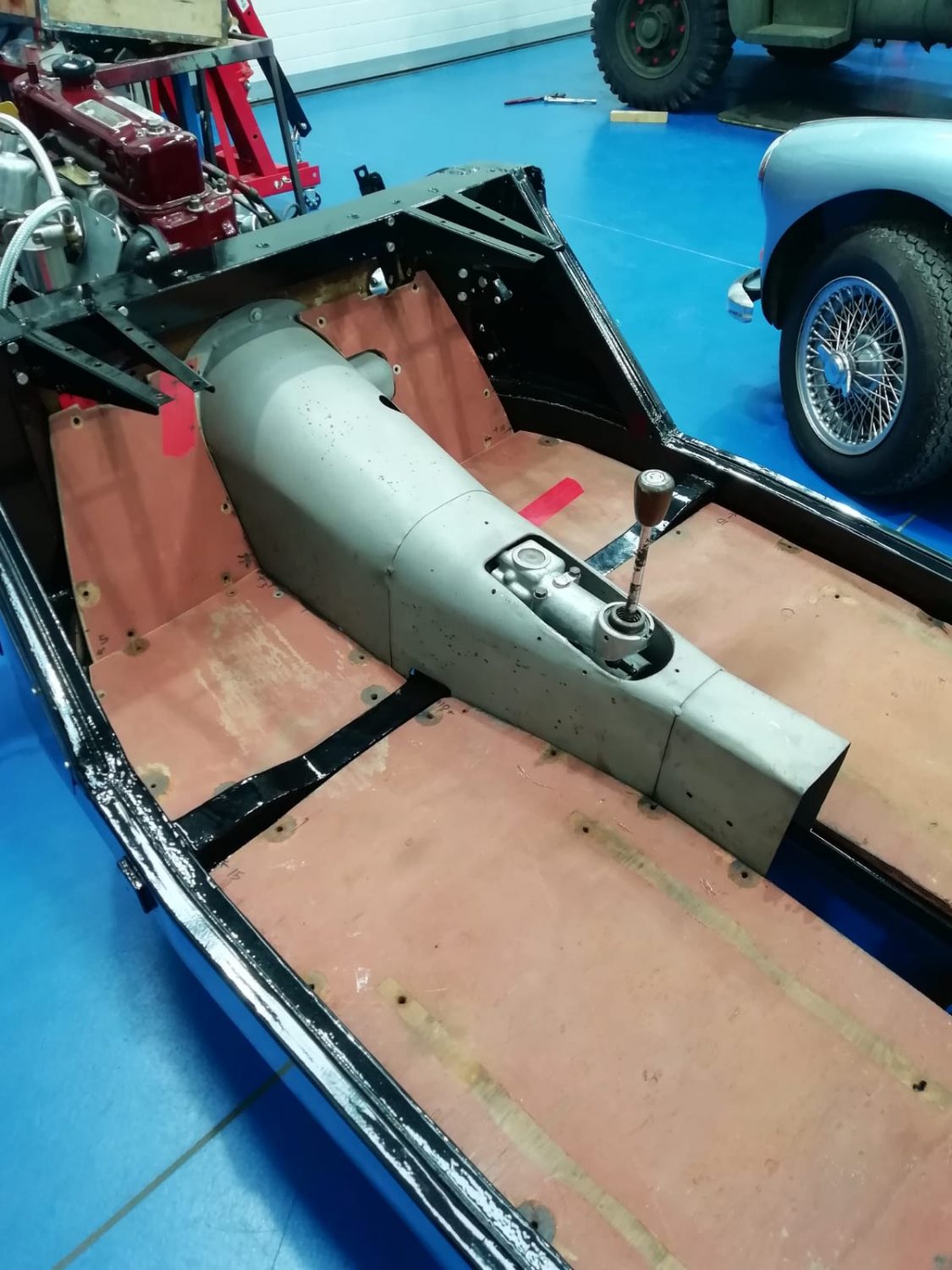 1960 MG A Chassis Work Continues - Bridge Classic Cars