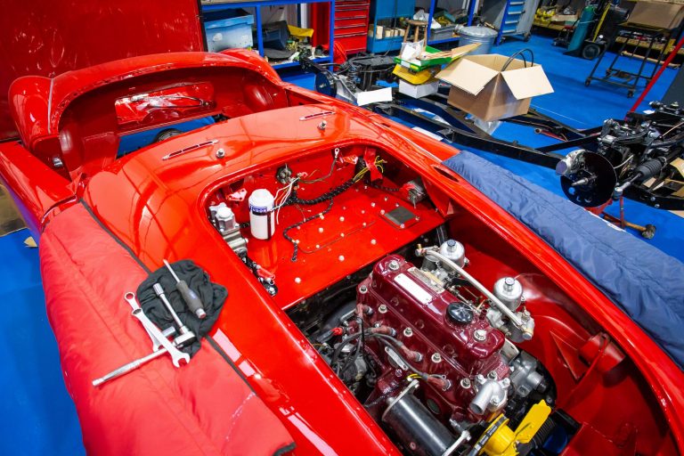 MGA Restoration: Engine Bay Coming Together - Bridge Classic Cars