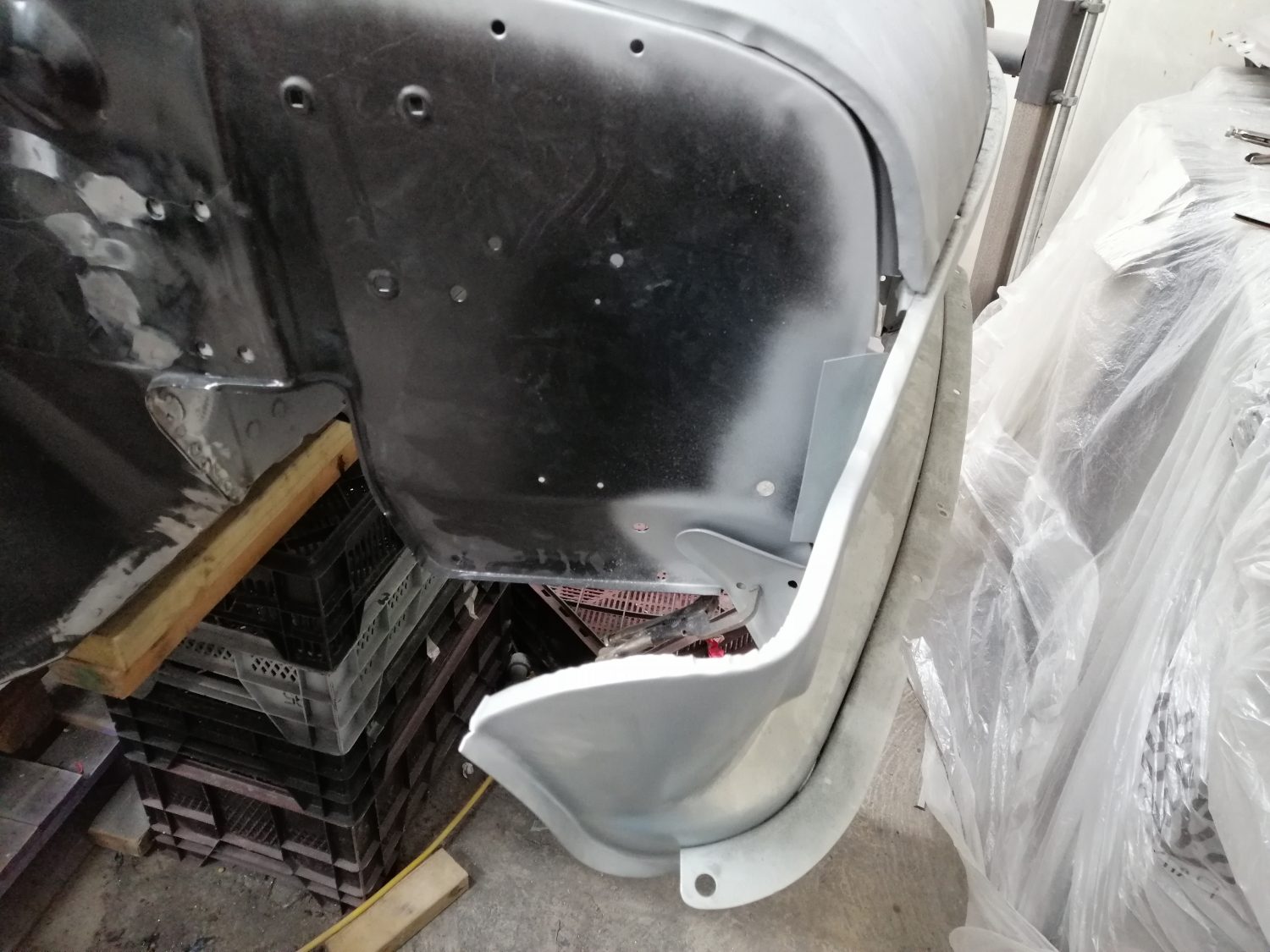 1967 AUSTIN MINI 850 Bodywork Prep - Bridge Classic Cars