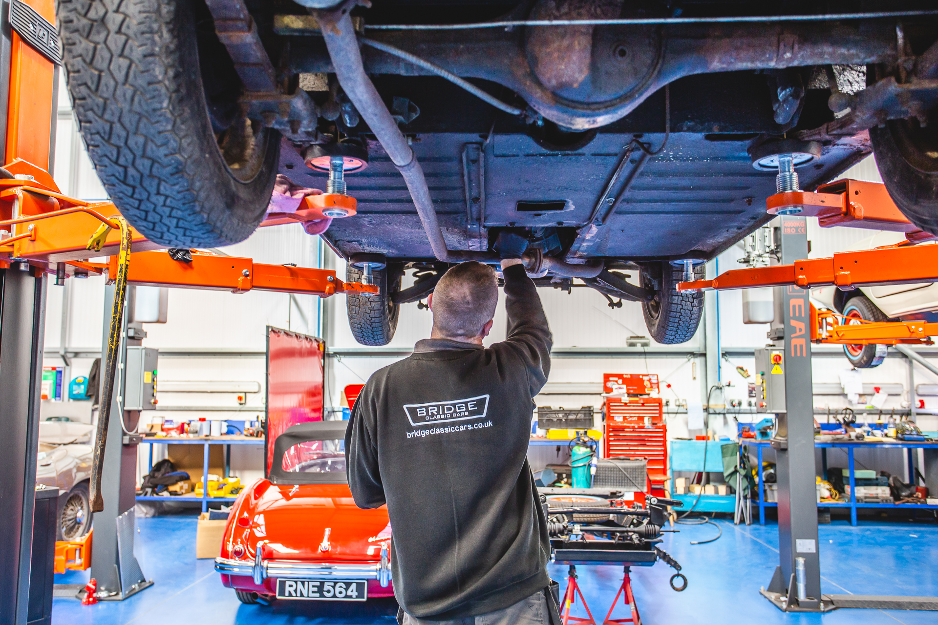 MG Midget: Classic Car Repairs - Bridge Classic Cars