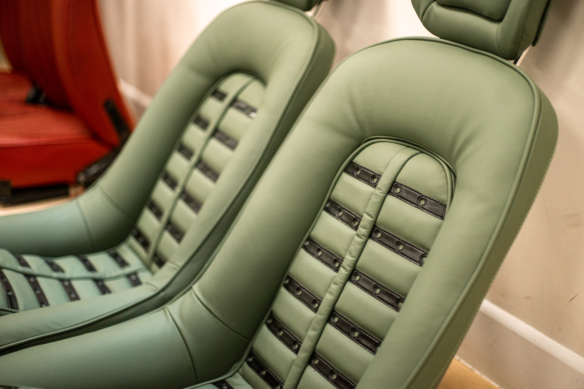 Ferrari Daytona Seats Finished - Bridge Classic Cars