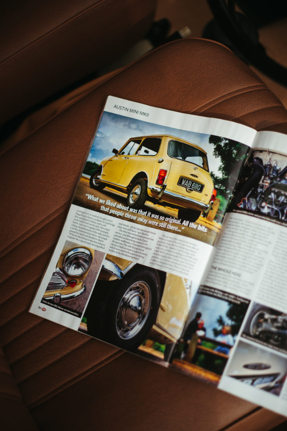 Behind The Scenes - 1969 Mini Deluxe MKII - Bridge Classic Cars