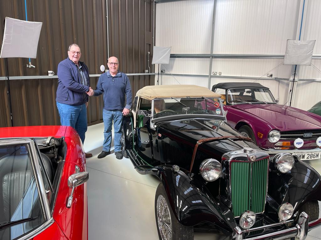 200322 - Alan Cockerill MG TD Visit (2) - Bridge Classic Cars : Bridge ...