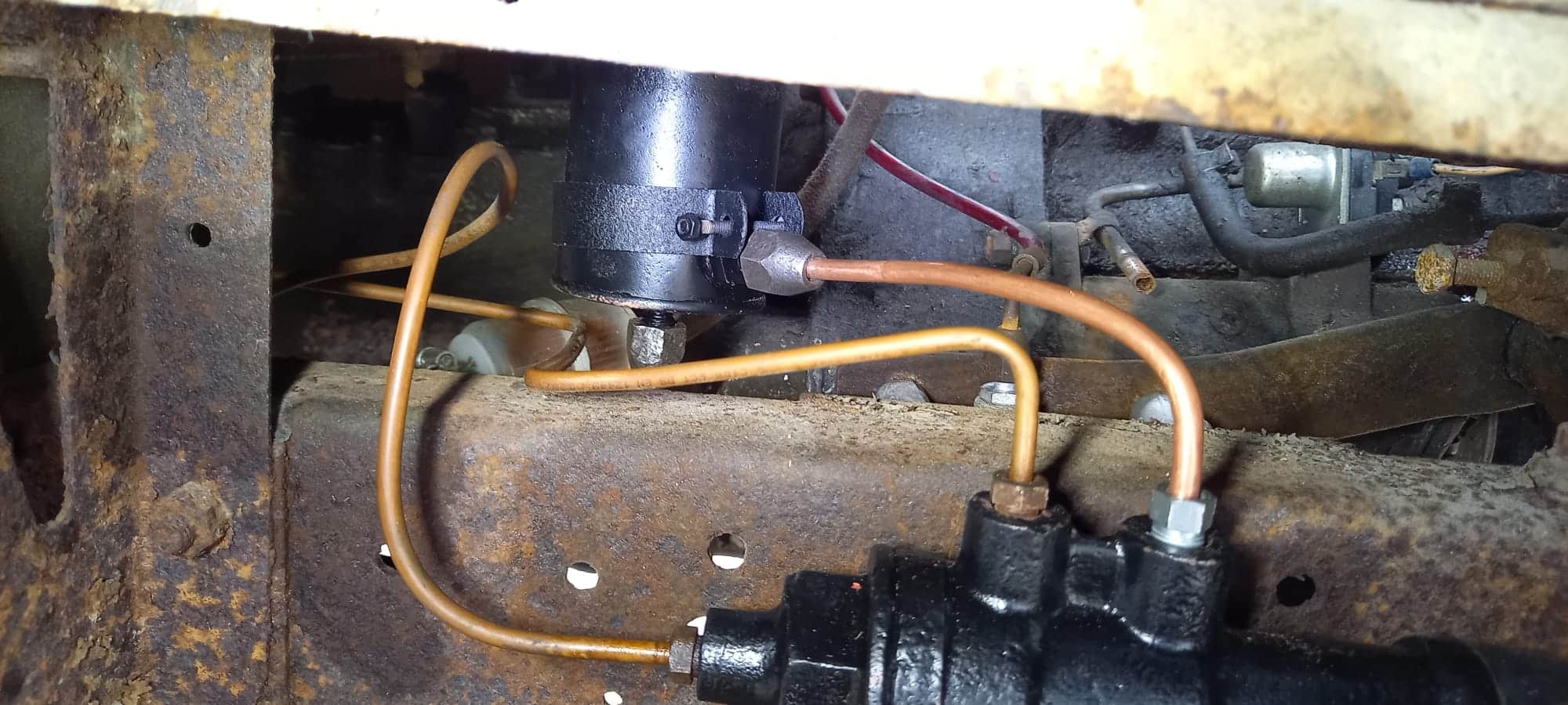 All Hooked Up - Replacing the Hydraulic Pipework and Speedo Cable on ...
