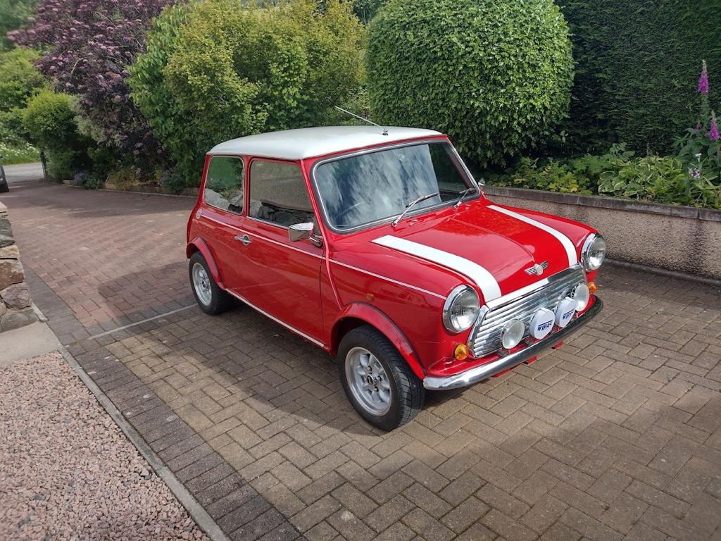 En-route to Bridge Classic Cars - 1992 Rover Mini Cooper - Bridge ...