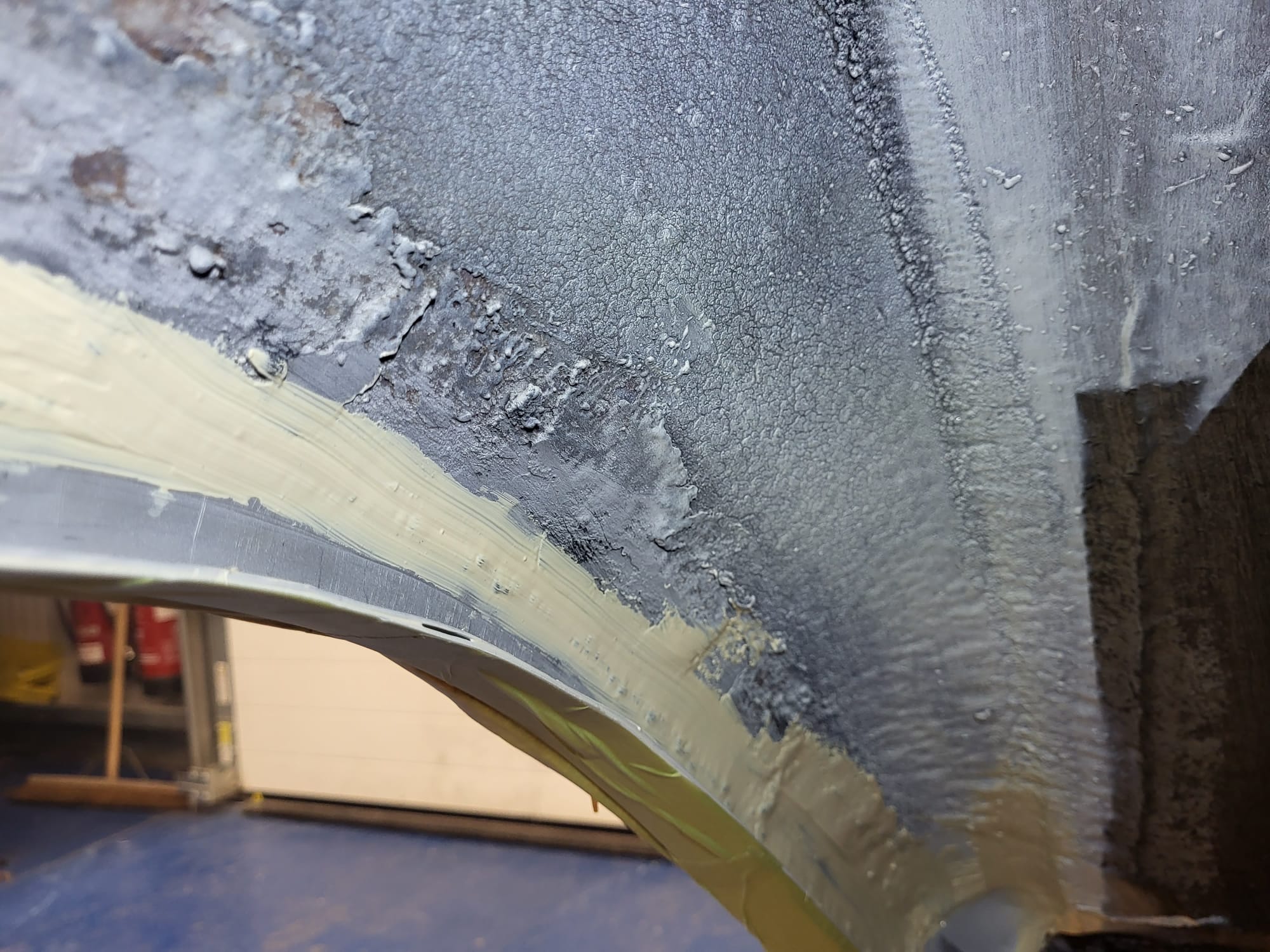 Inner Wheel Arch Work - Bridge Classic Cars