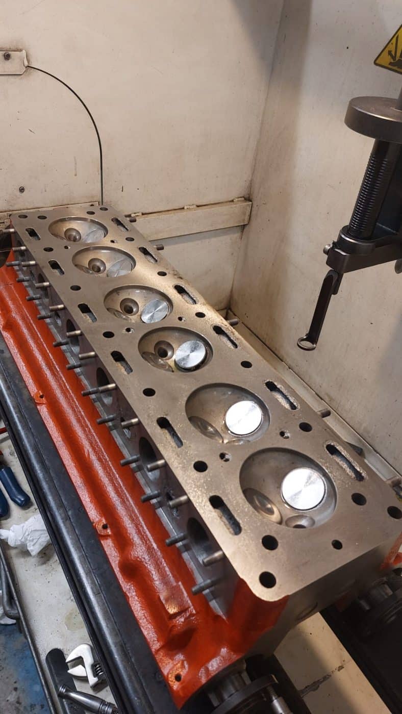 Engine And Interior Progress - Bridge Classic Cars