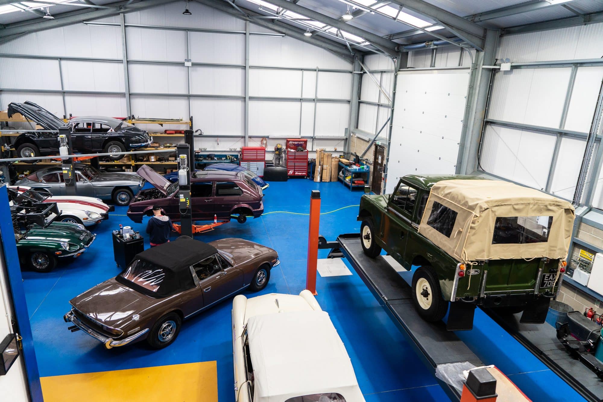 Inside the Bridge Classic Cars Workshop - January 2023 - Bridge Classic ...