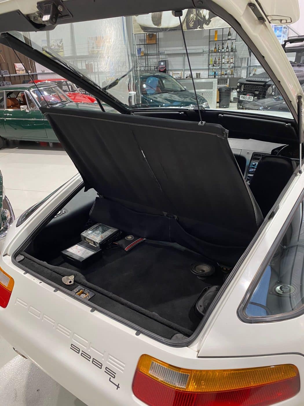 A Repaired Boot Load Cover - Bridge Classic Cars