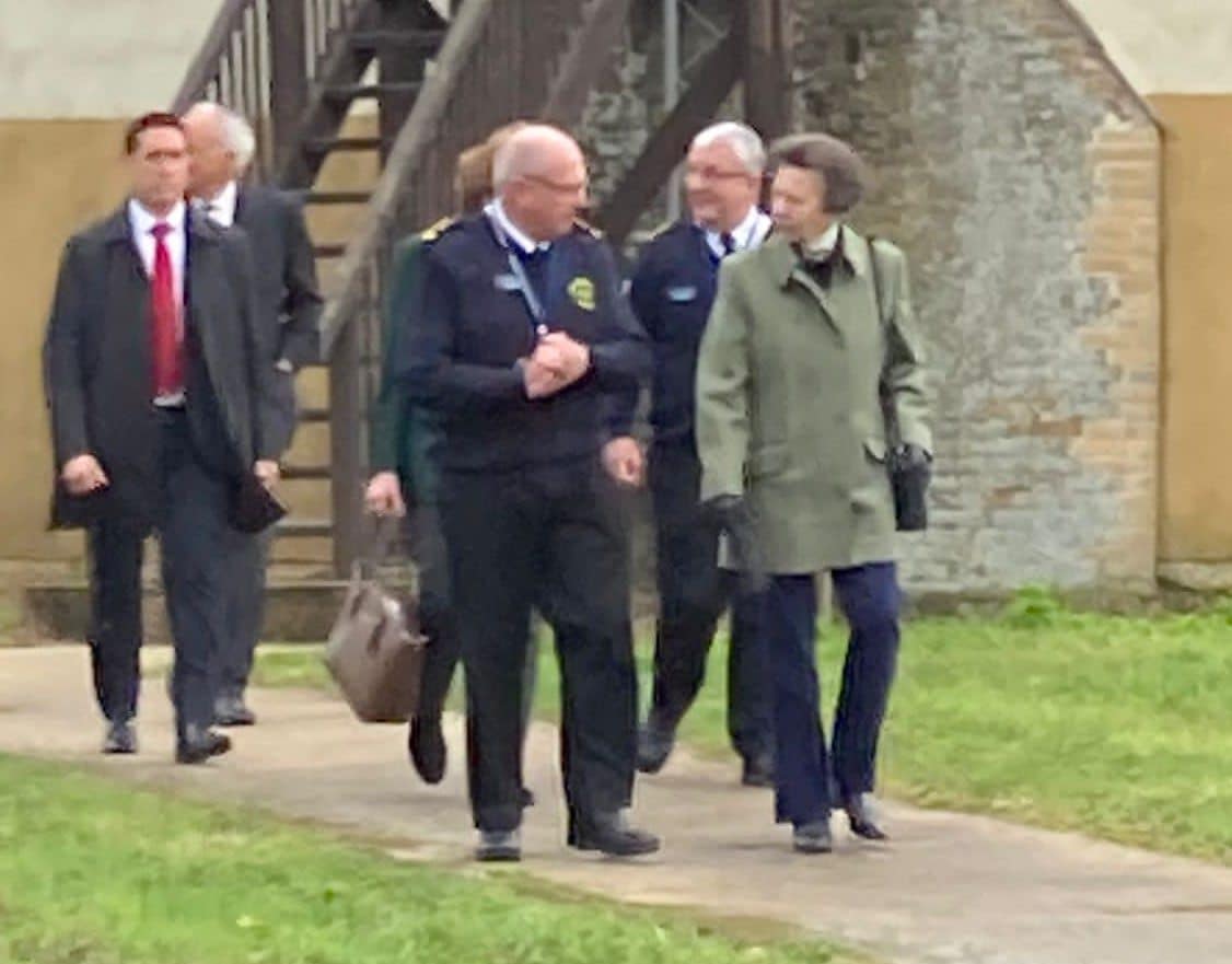 Princess Anne Visits Suffolk - Bridge Classic Cars