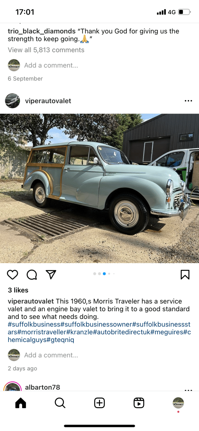 Cleaning Classic Cars - Bridge Classic Cars