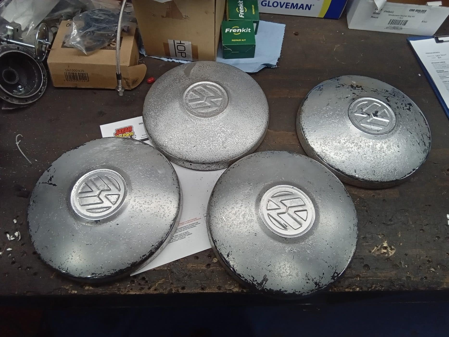 Beetle Wheel Trims - Bridge Classic Cars