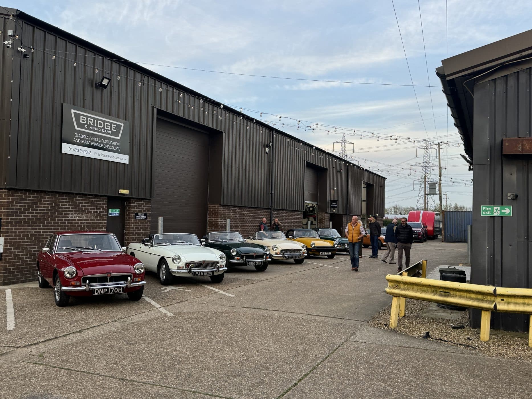 MG Owners Club Takeover - Bridge Classic Cars