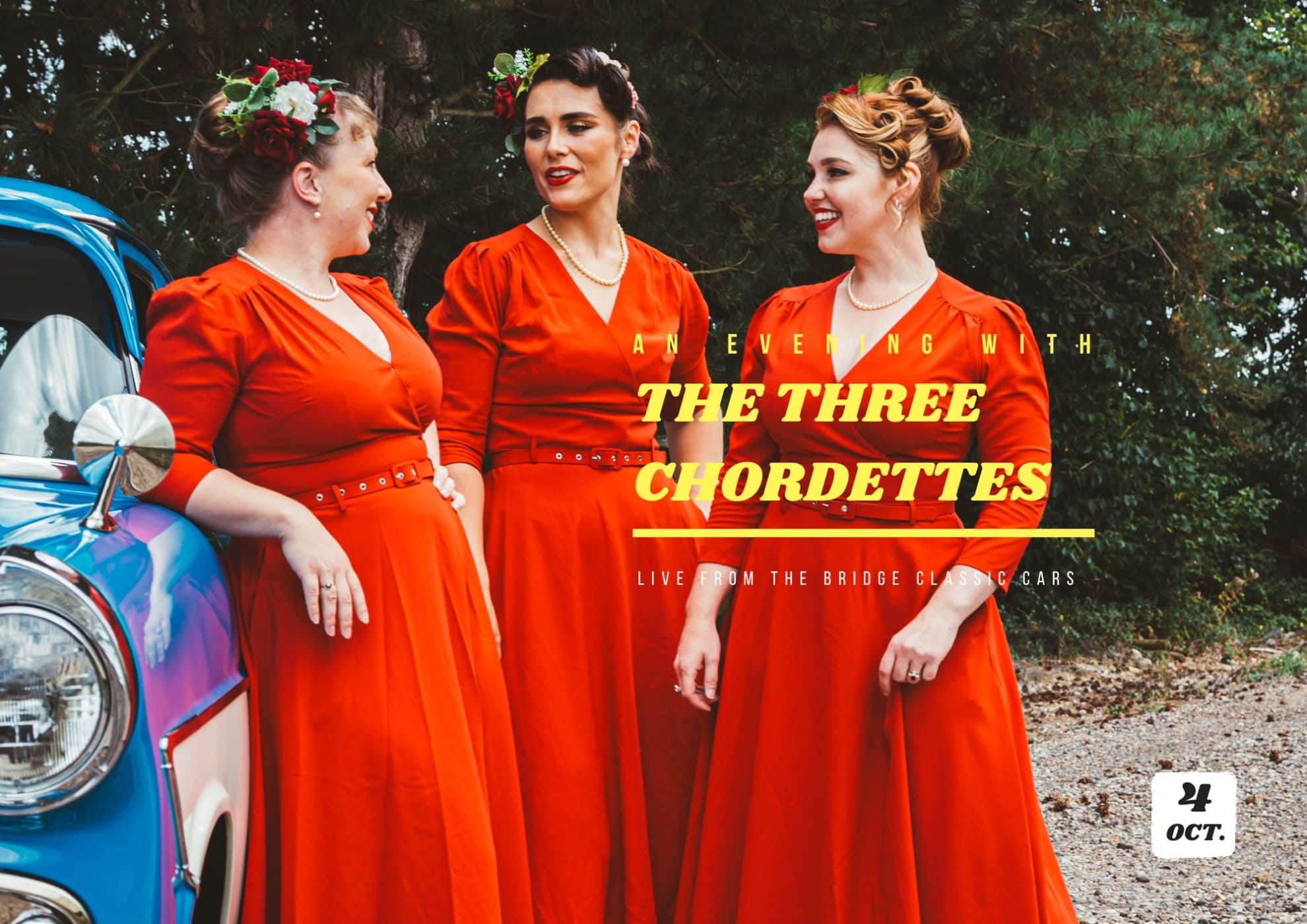 An Evening with The Three Chordettes - Bridge Classic Cars
