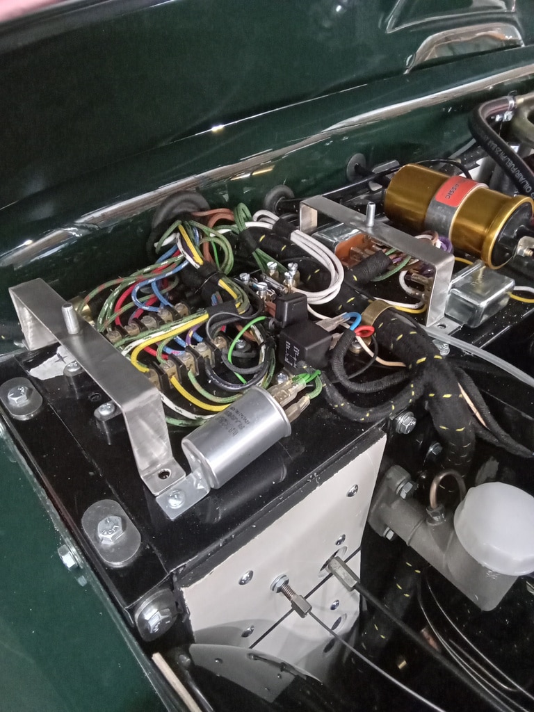 Fuse Box Covers, Brakes Adjusted and High Beam Switch on our 1956 ...