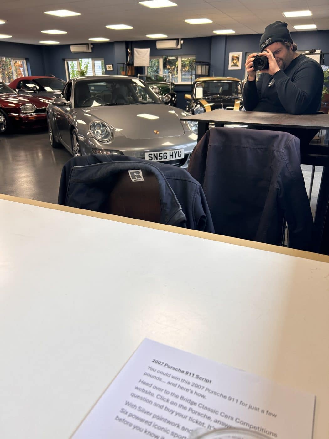 Behind the Scenes of the 2007 Porsche 911 Shoot - Bridge Classic Cars