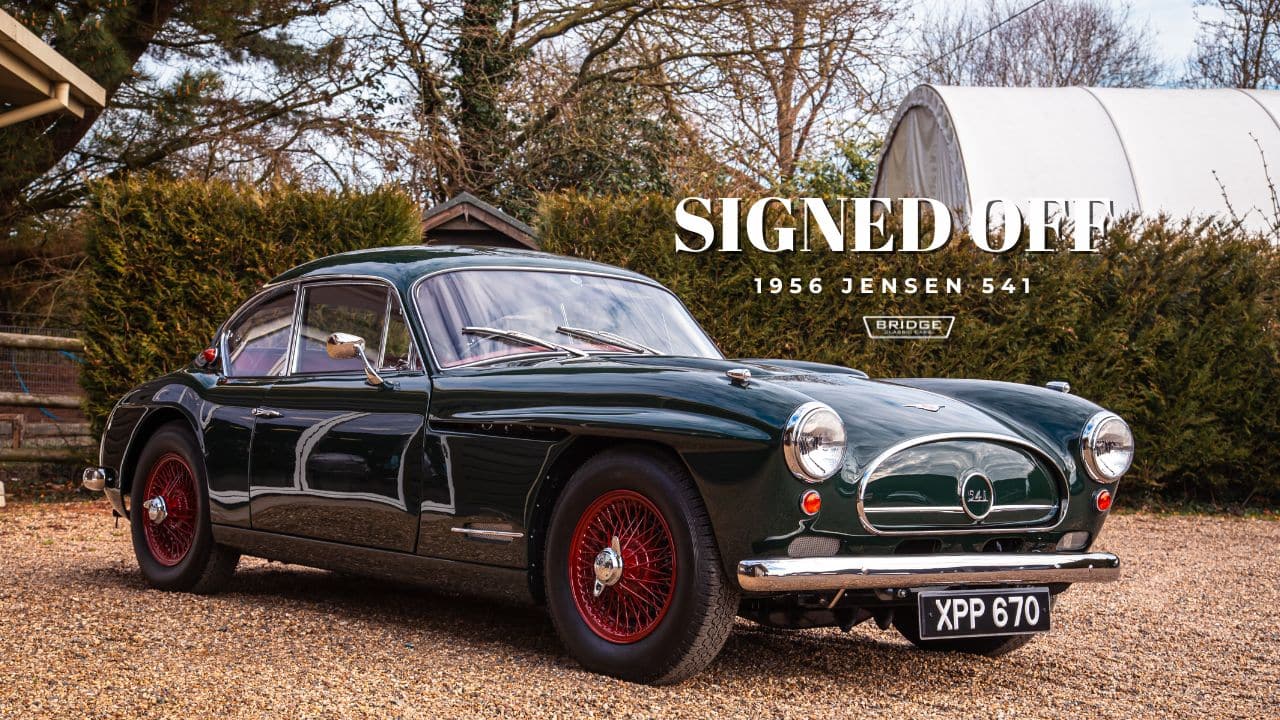 Test Drive Video - 1956 Jensen 541 'XPP' - Bridge Classic Cars