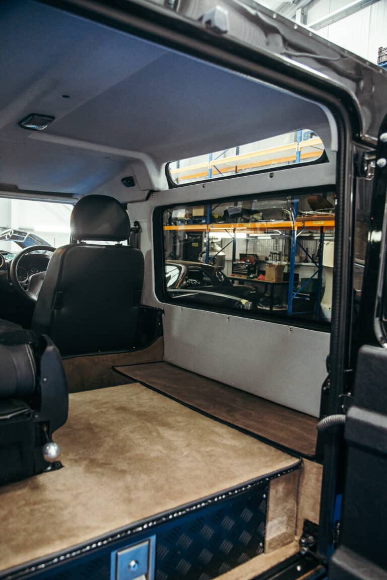 Land Rover Defender Interior - Ready for Show Season - Bridge Classic Cars