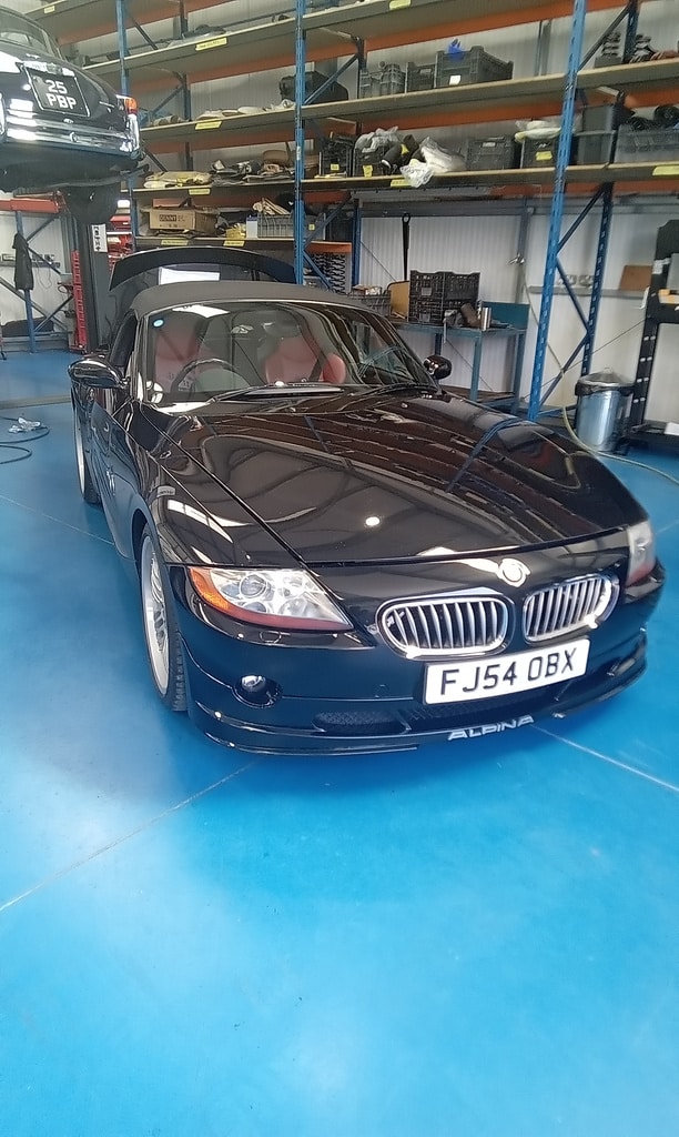 PDI and delivery for our Alpina - Bridge Classic Cars