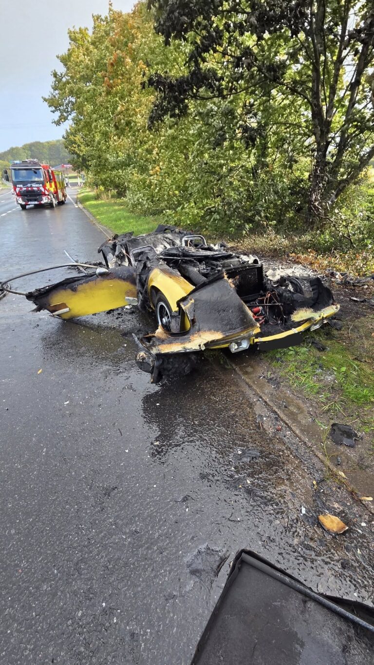 Classic Lotus Destroyed In Fire - Bridge Classic Cars