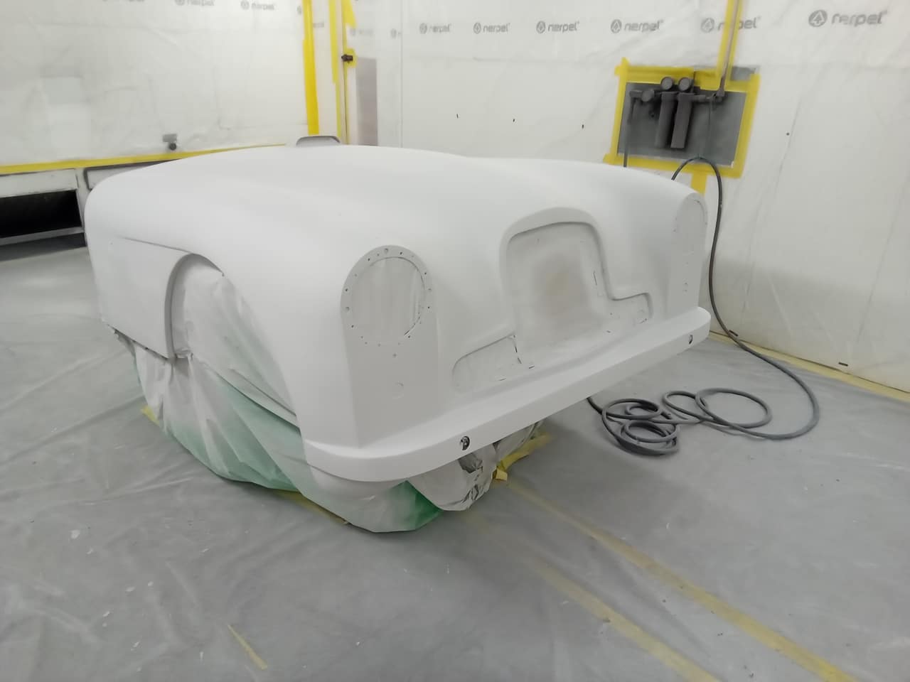 Polyfan and Levelling on the 1955 Aston Martin DB2/4 Drophead Coupe ...