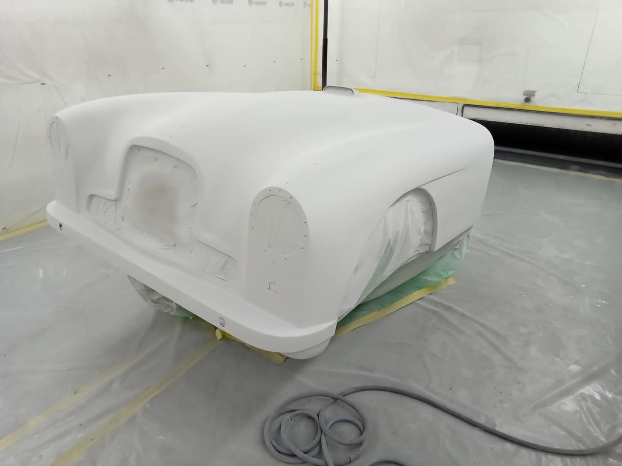 Polyfan and Levelling on the 1955 Aston Martin DB2/4 Drophead Coupe ...